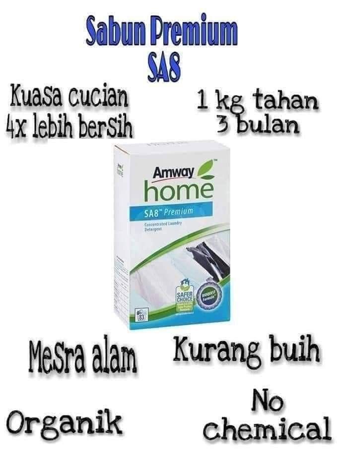 Amway Sa8 laundry detergent, Furniture & Home Living, Cleaning ...