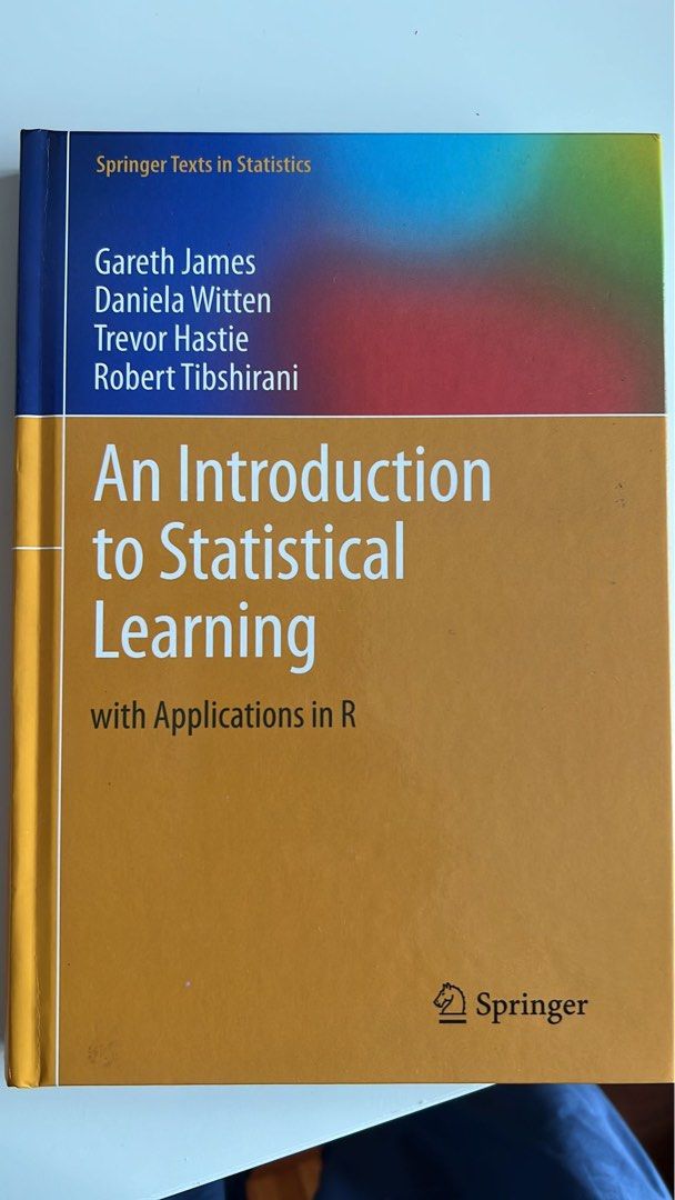 An introduction to statistical learning, Hobbies & Toys, Books ...