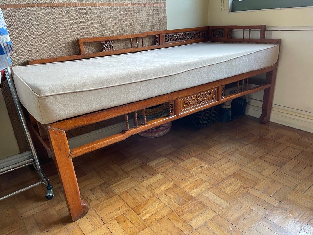 Antique Chinese Day Bed For Sale, Furniture & Home Living, Furniture ...