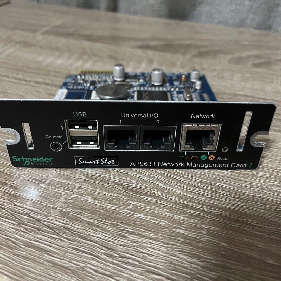 AP9631 APC UPS Network Management Card 2 SNMP, Computers & Tech, Parts ...
