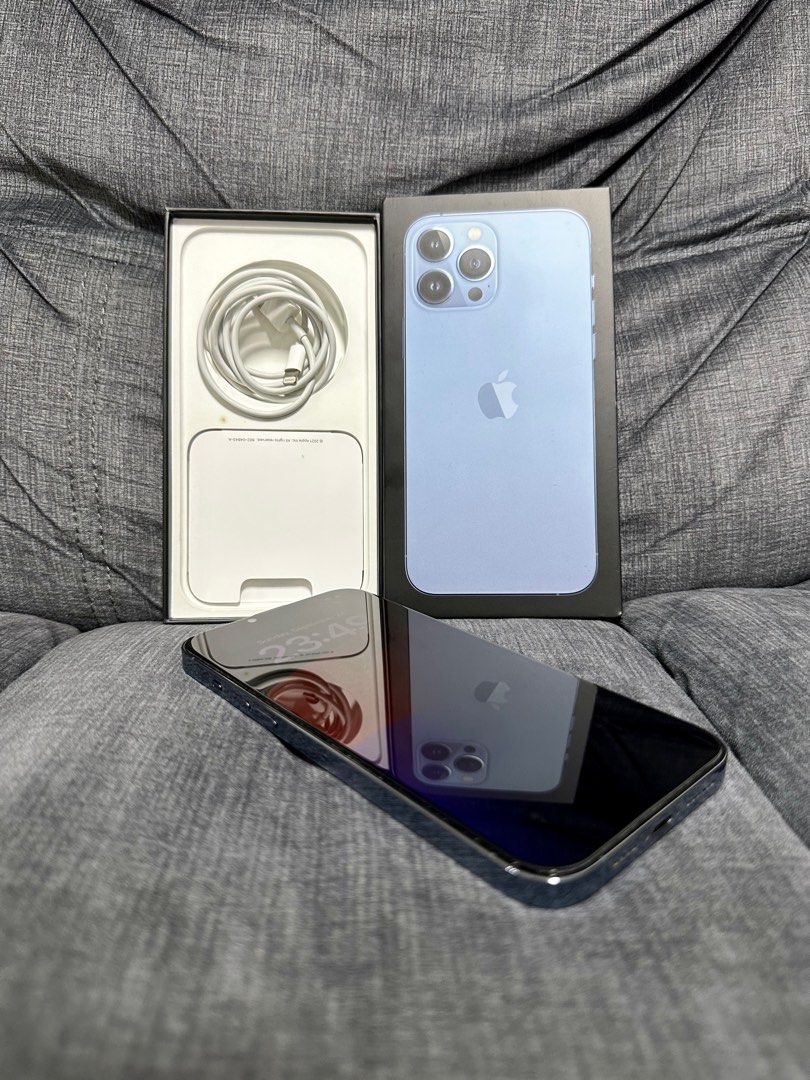 Apple iPhone 13 Pro Max 256GB Full Set with Original MagSafe Casing ...