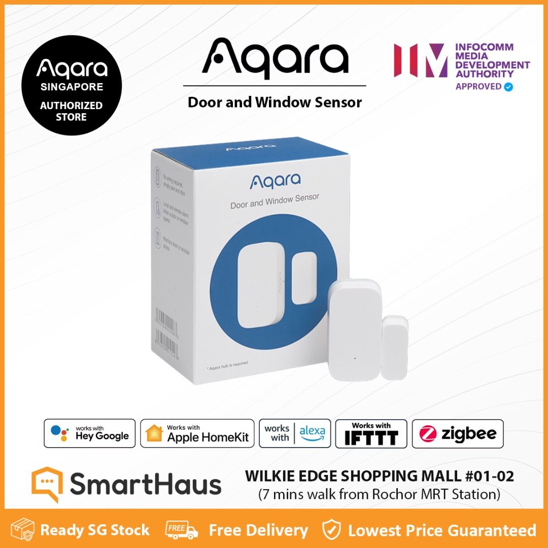 Aqara Door & Window Sensor P2 | Matter Ready & Zigbee 3.0 | 2 Years ...