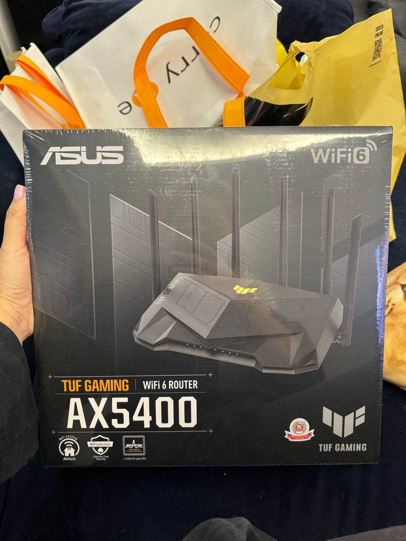Bnib Unopen Asus Tuf Gaming Ax Wifi Router Computers Tech Parts Accessories