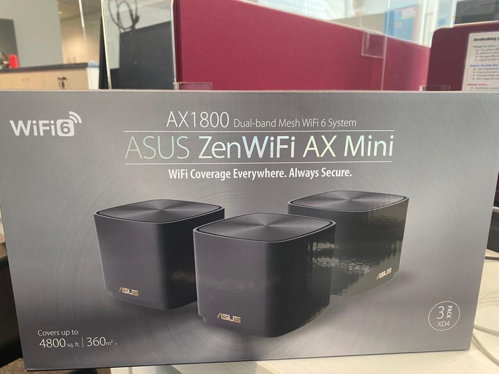 ASUS ZenWiFi AX Mini XD4 Dual Band WiFi With 6 Gigabit System - 2 Pack ...