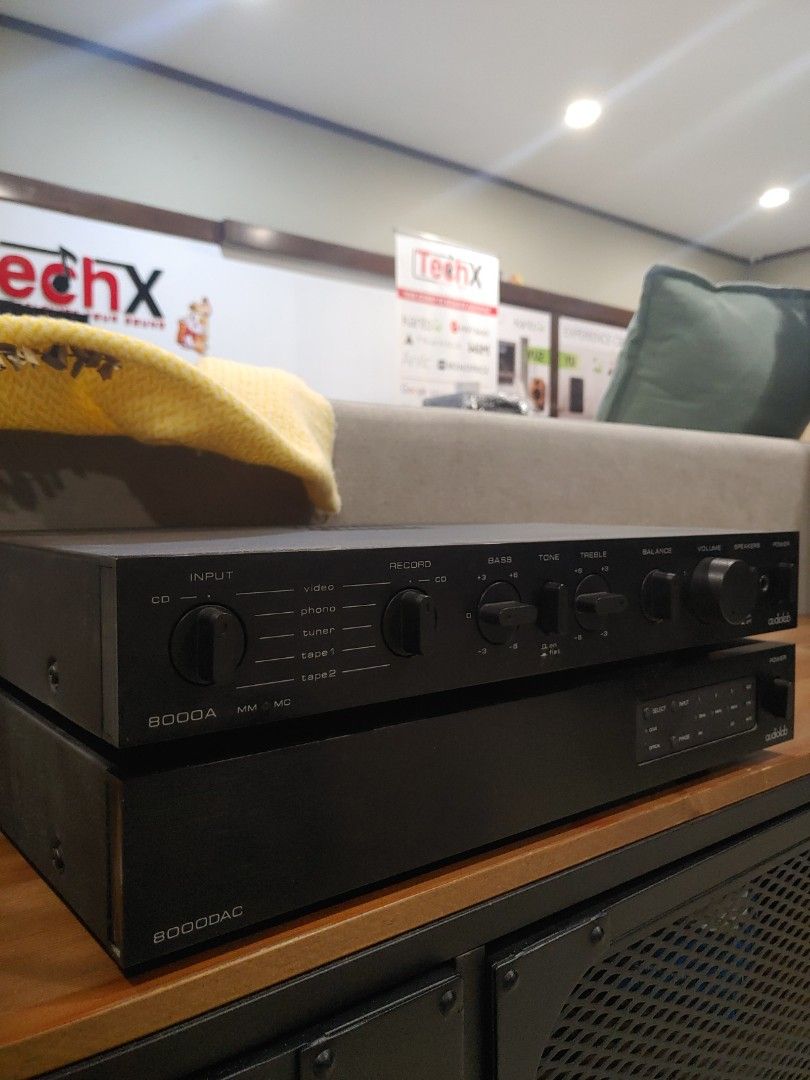 Audiolab 8000 DAC + 8000A Stereo Integrated Amp, Audio, Soundbars ...