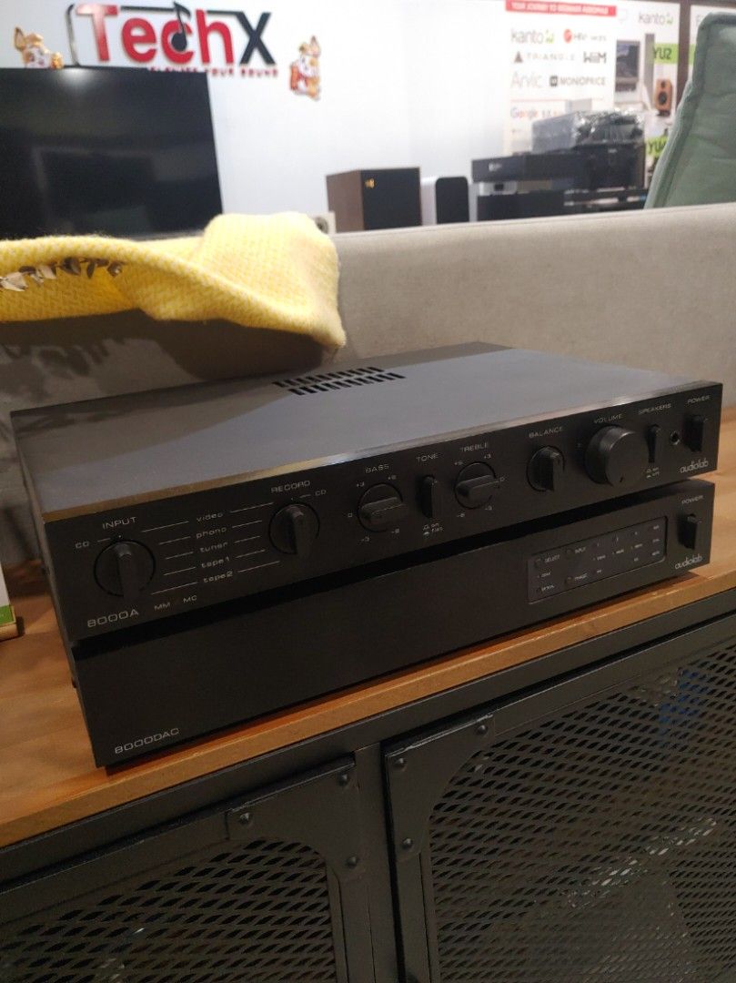 Audiolab 8000 DAC + 8000A Stereo Integrated Amp, Audio, Soundbars ...