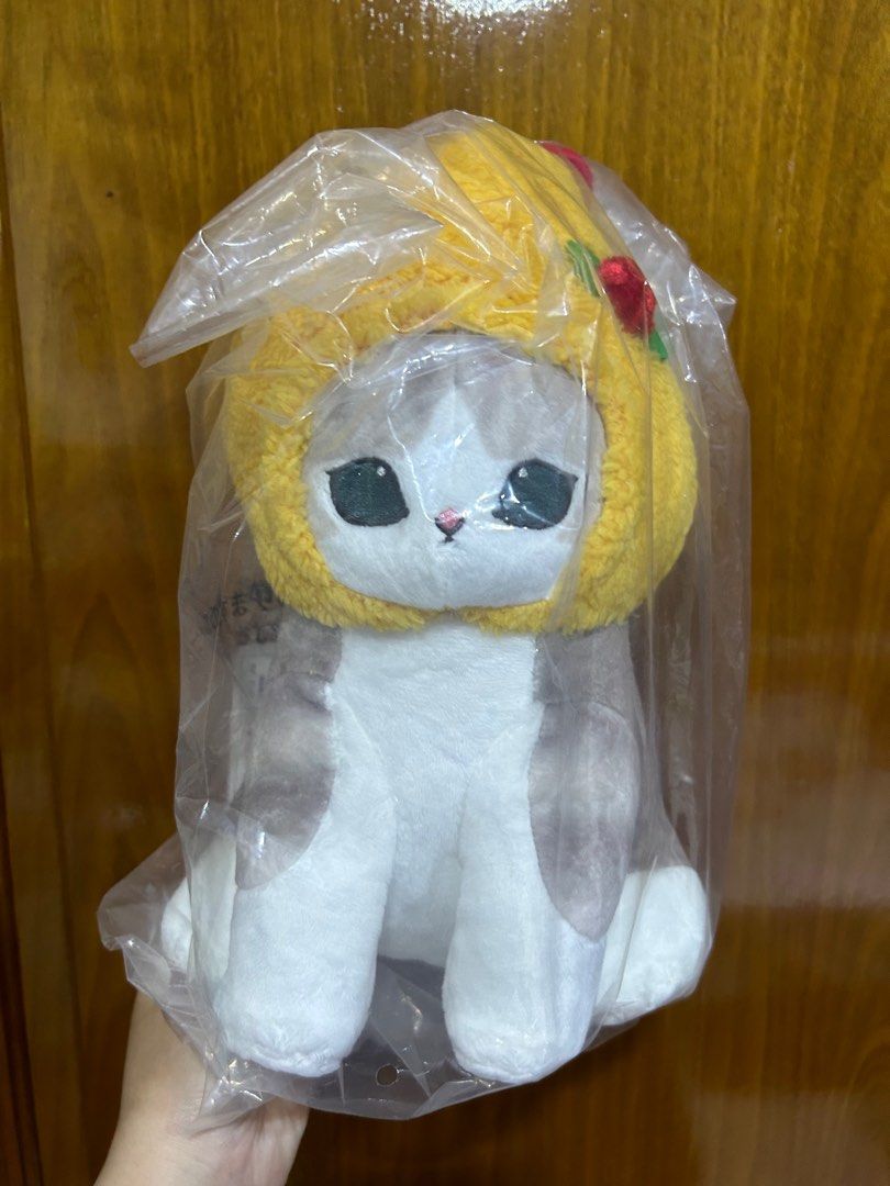Authentic Mofusand Classy tea time cute cat Ebi prawn soft toy plush ...