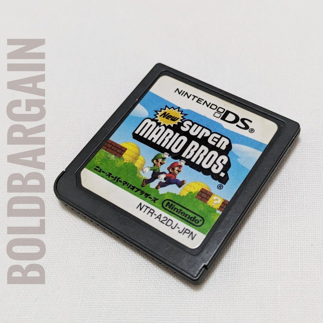 Authentic Super Mario Bros Nintendo Game Cartridge For DS 3DS DSi Game ...