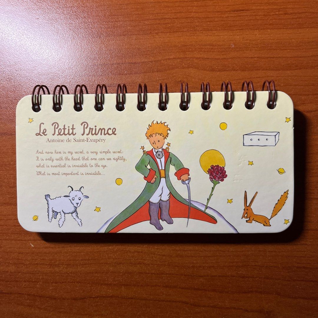 Authentic The Little Prince notebook, Hobbies & Toys, Stationery ...