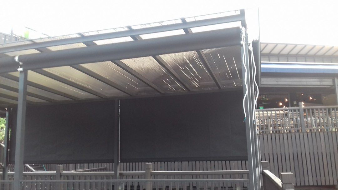 awning Polycarbonate roofing Aluminium composite panel roofing Metal ...