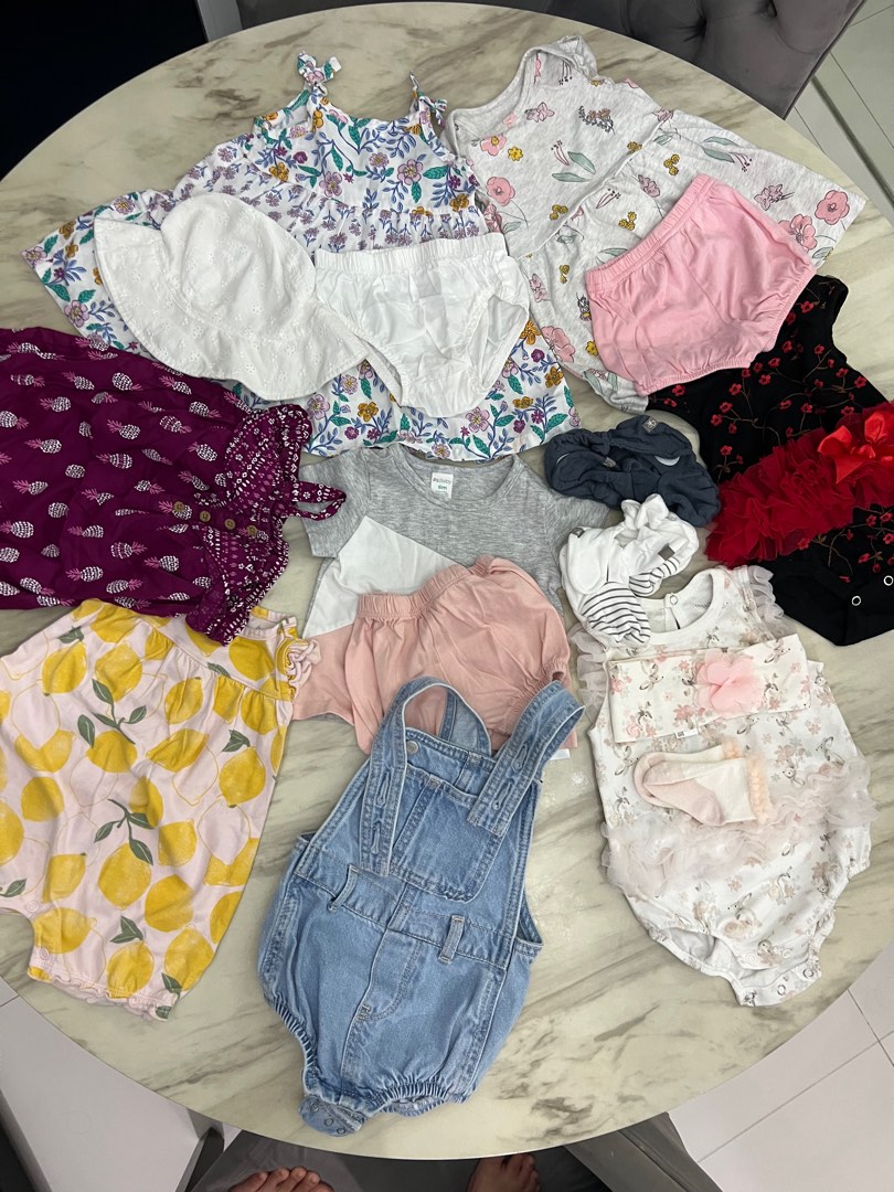 Branded baby girl clothing bundle, Babies & Kids, Babies & Kids Fashion ...