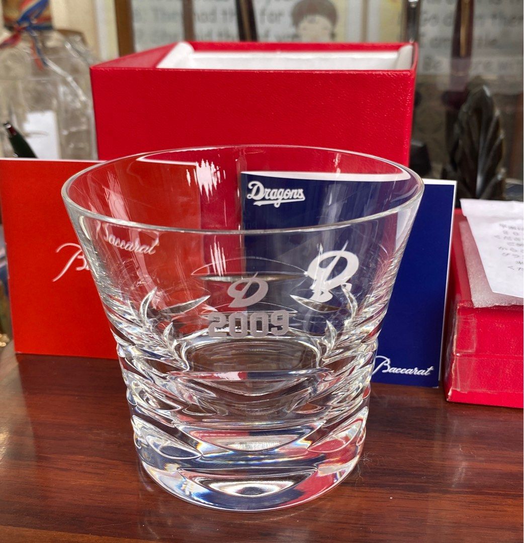 Baccarat Drinking glass Hallmark& Sign with original box & manual ...
