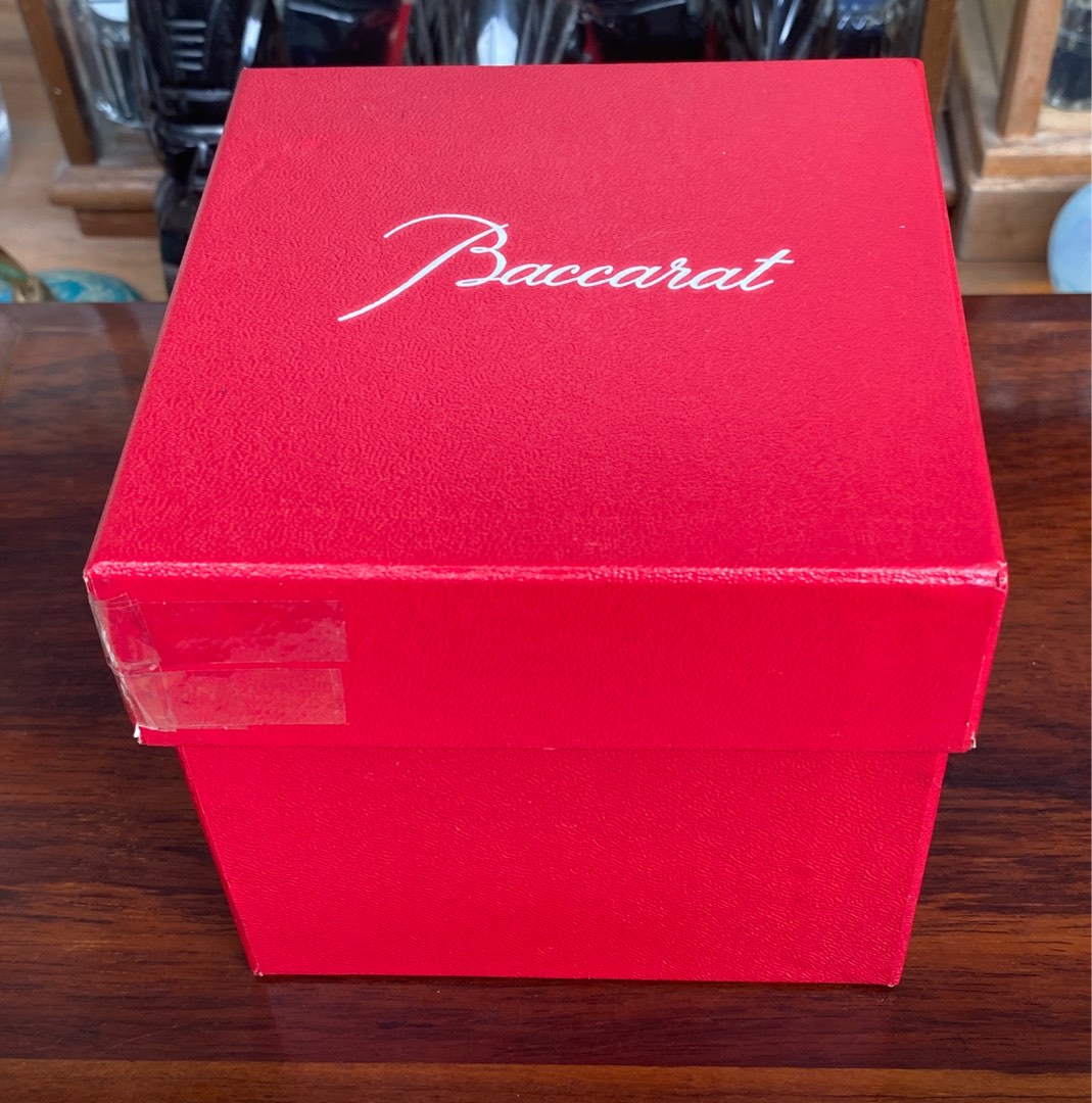 Baccarat Drinking glass Hallmark& Sign with original box & manual ...