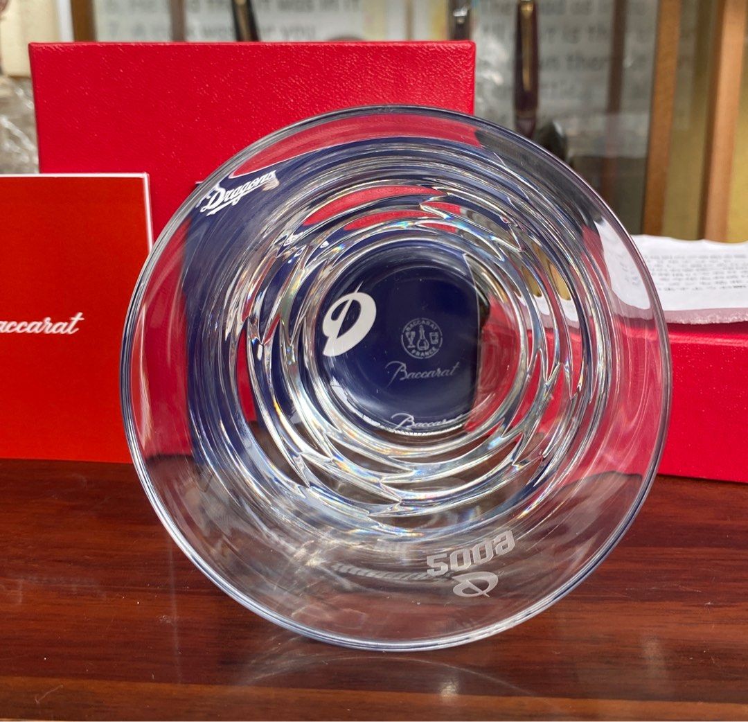 Baccarat Drinking glass Hallmark& Sign with original box & manual ...
