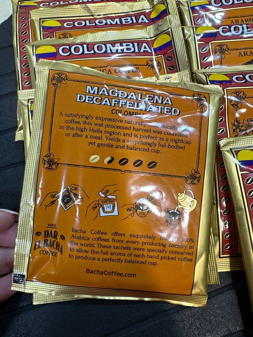 Bacha Magdalena Decaffeinated Coffee Bag (8 coffee bags), Food & Drinks, Other Food & Drinks on ...