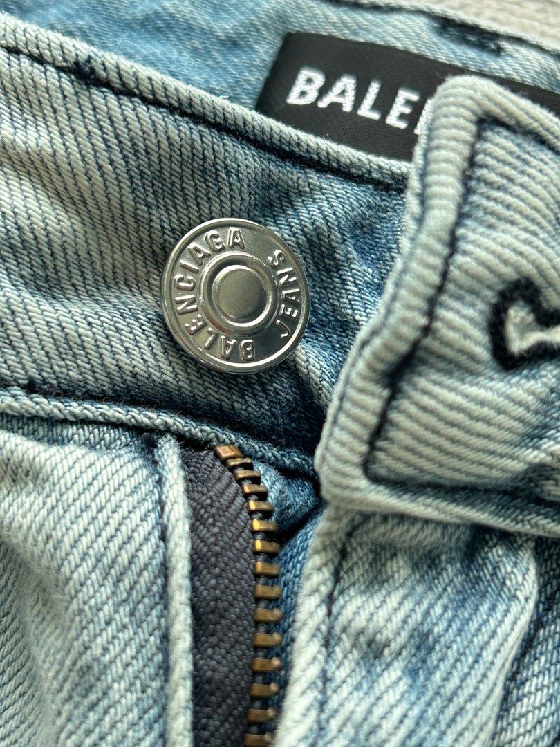 Balenciaga Ripped jeans, Luxury, Apparel on Carousell