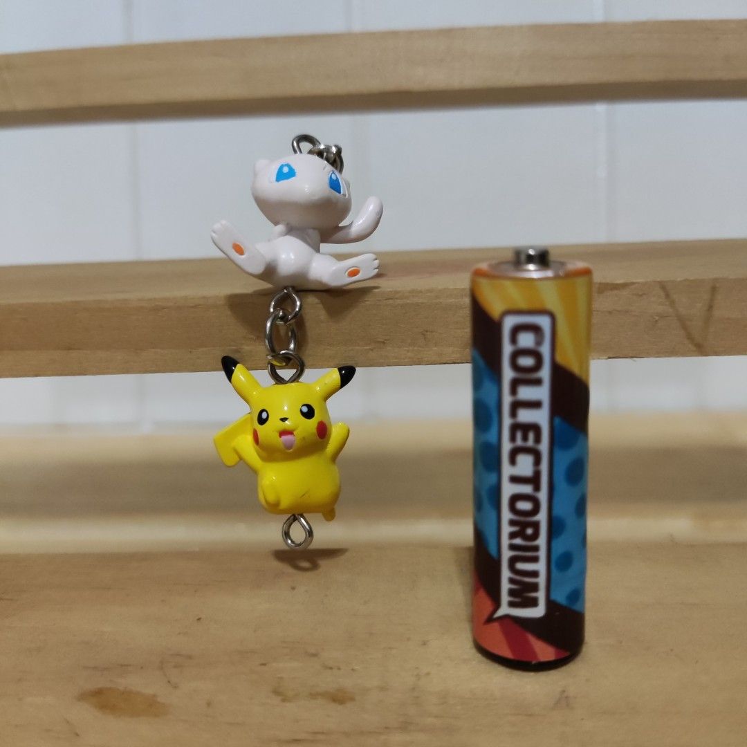 Bandai Mew Pikachu Charm, Hobbies & Toys, Toys & Games on Carousell