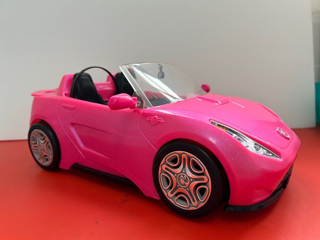 Barbie Convertible Car, Hobbies & Toys, Toys & Games on Carousell