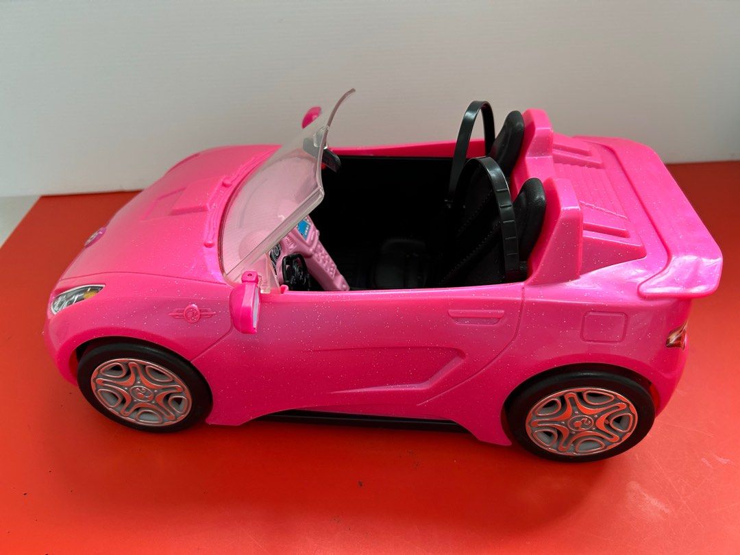 Barbie Convertible Car, Hobbies & Toys, Toys & Games on Carousell