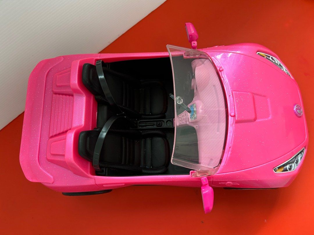 Barbie Convertible Car, Hobbies & Toys, Toys & Games on Carousell