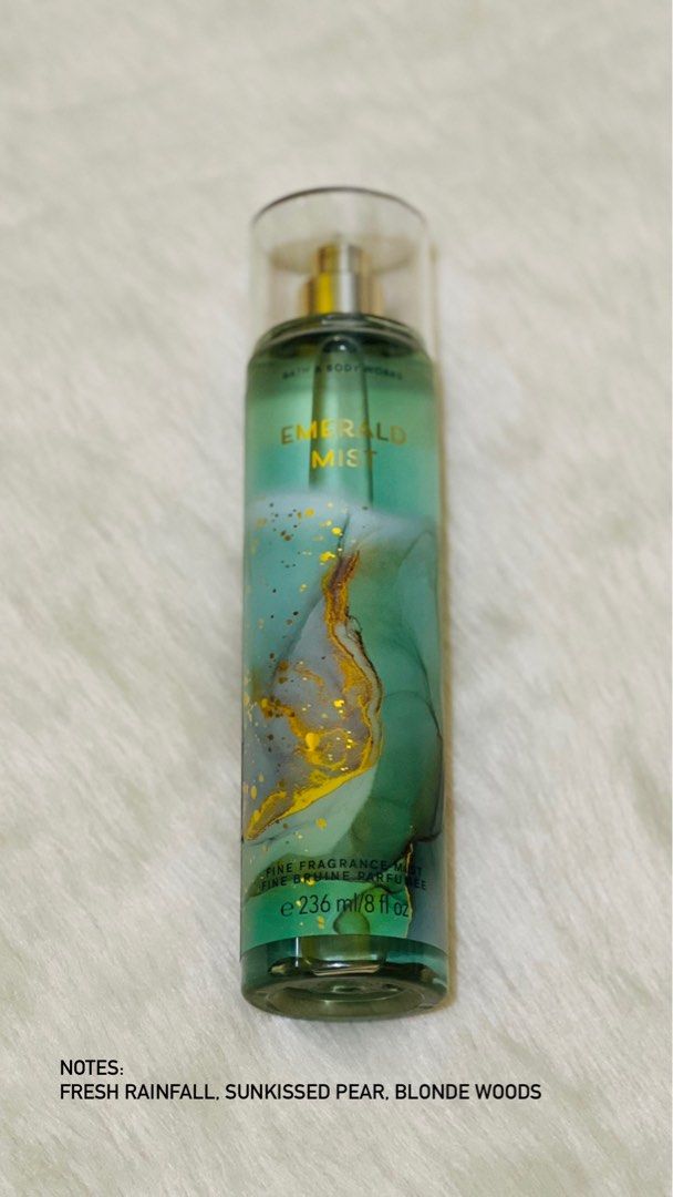 Bath & Body Works Mist, Emerald Mist, Beauty & Personal Care, Fragrance ...