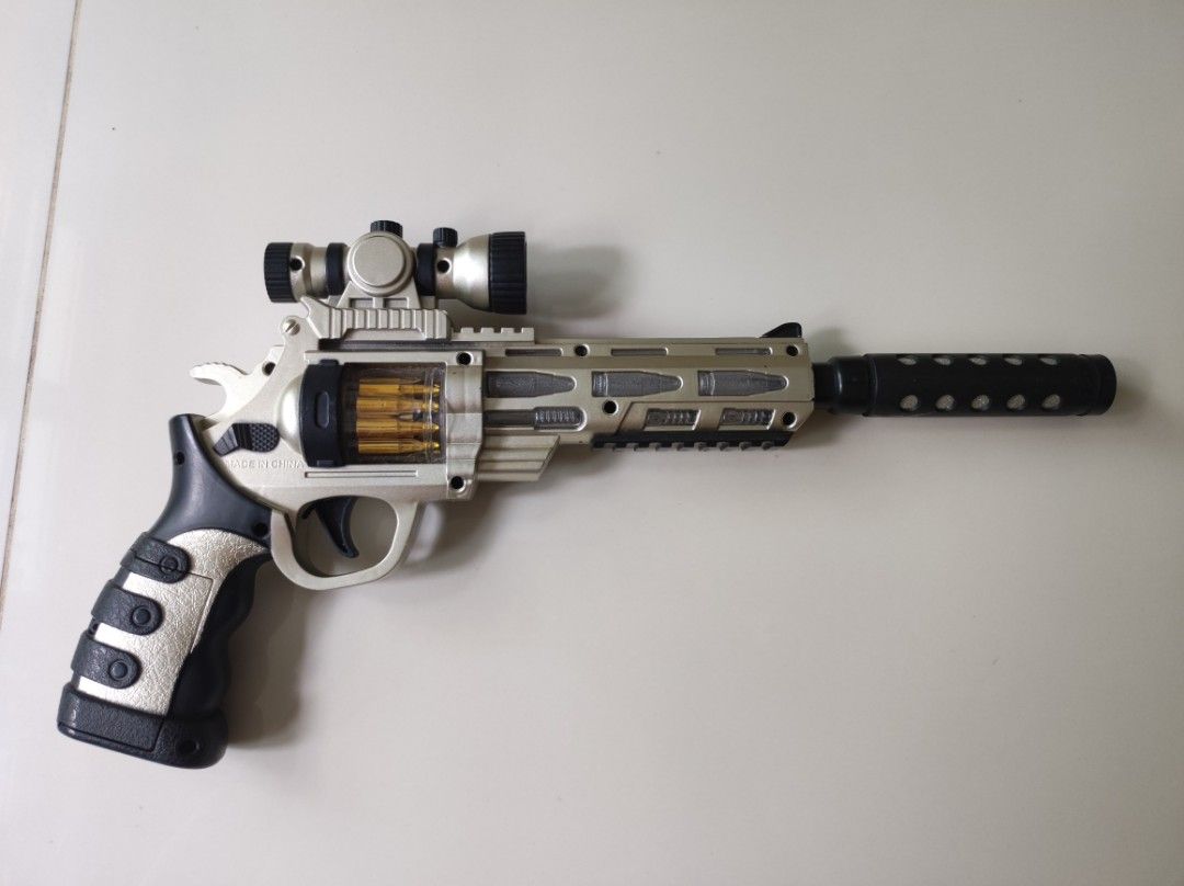 Battery Powered Toy Gun, Hobbies & Toys, Toys & Games on Carousell