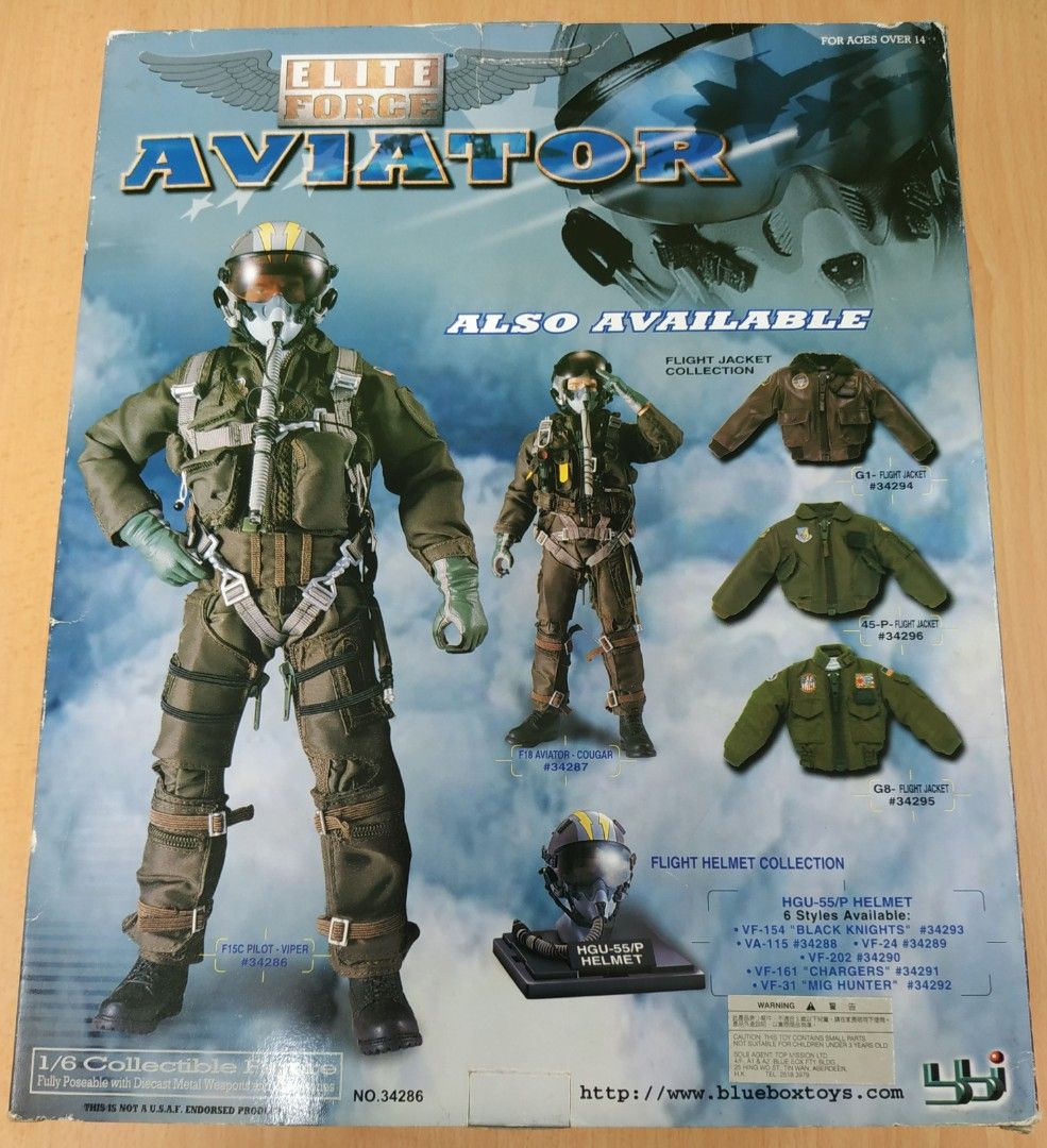 BBI F-15C Eagle Pilot 'Viper' in 1/6 scale, Hobbies & Toys, Toys ...