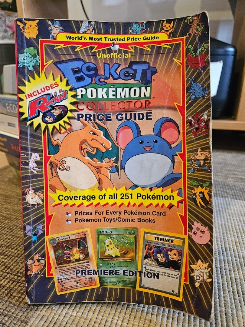 Beckett Pokemon Collector Price Guide Premiere Edition, Hobbies & Toys ...