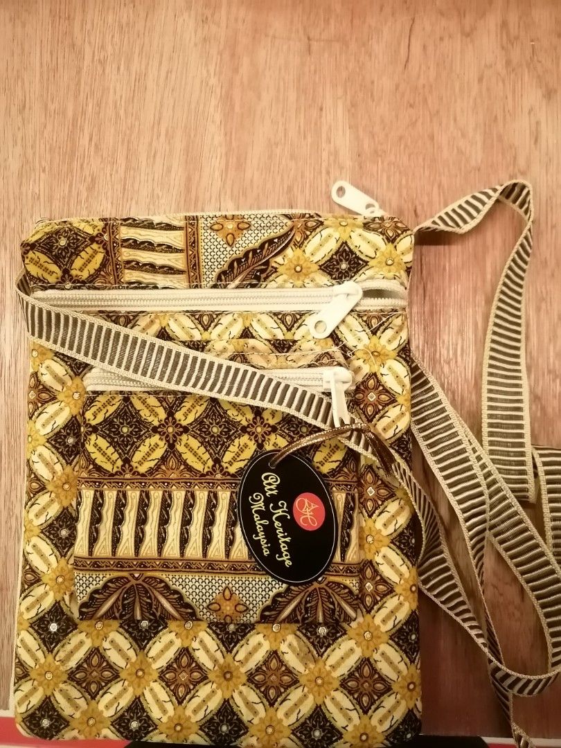 Beg batik traditional, Women's Fashion, Bags & Wallets, Cross-body Bags ...