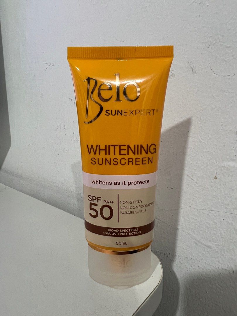 Belo whitening sunscreen 50mL, Beauty & Personal Care, Face, Face Care ...