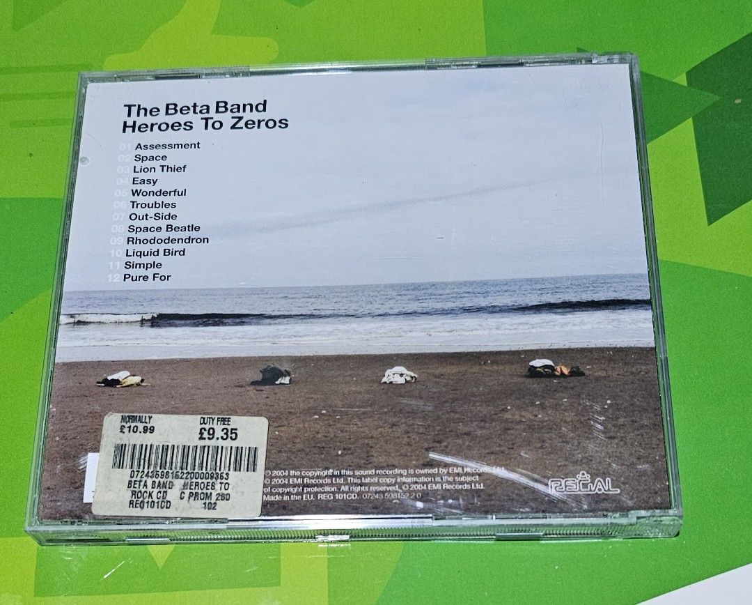 Beta Band - Heroes to Zeros - CD NM, Hobbies & Toys, Music & Media, CDs ...