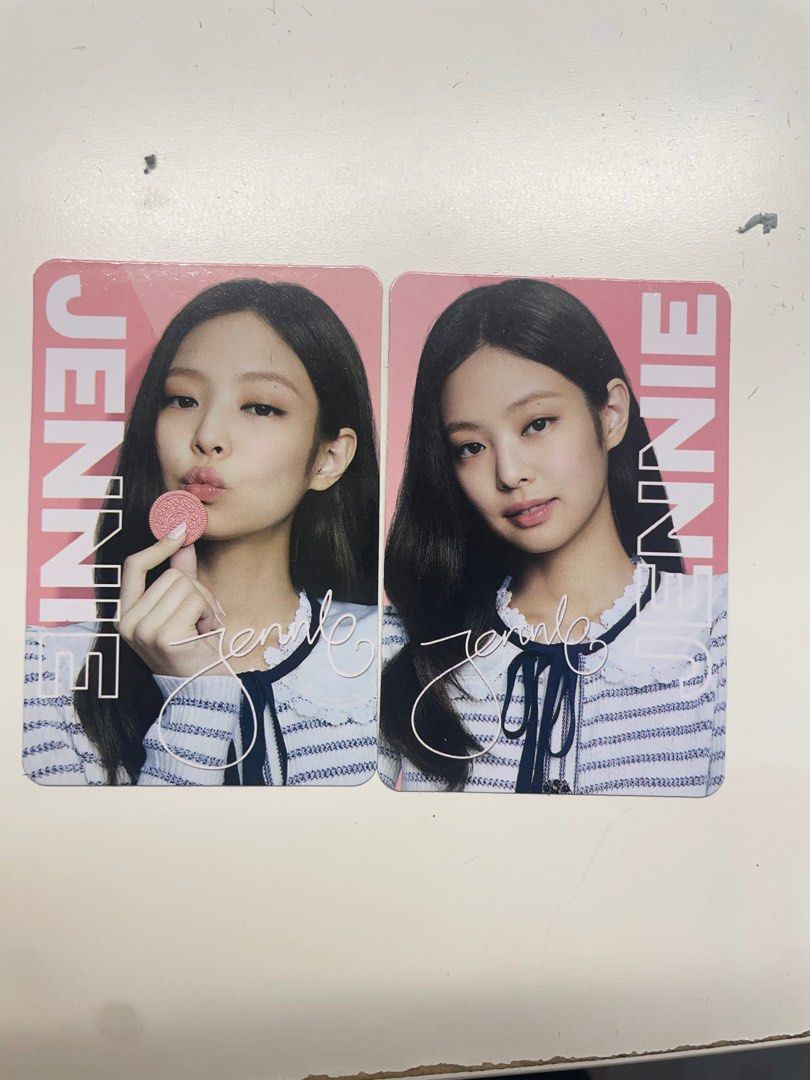 BLACKPINK x OREO JENNIE PC, Hobbies & Toys, Memorabilia & Collectibles ...