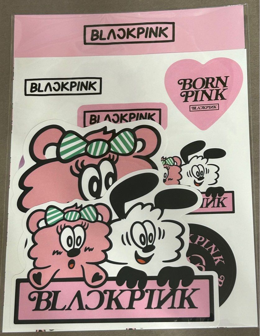 BLACKPINK X VERDY SEOUL STICKER PACK, Hobbies & Toys, Stationery ...