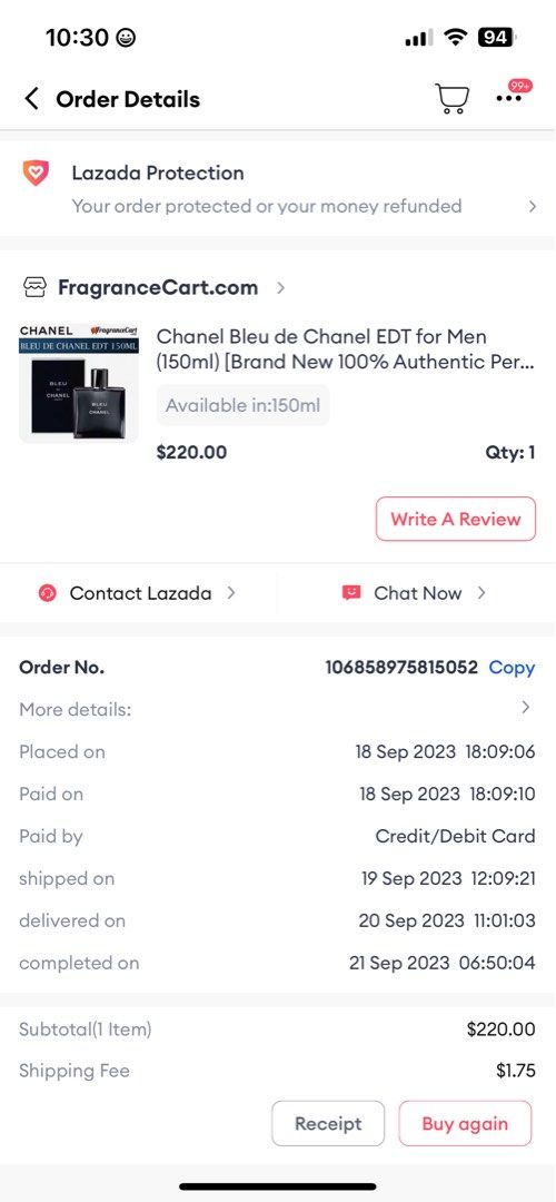 Bleu De Chanel edt 150ml bdc men perfume fragrance, Beauty & Personal ...