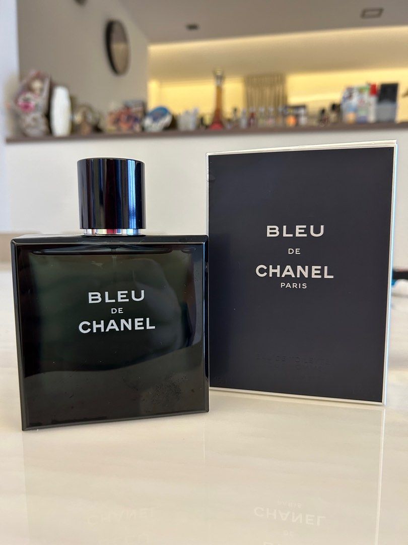 Bleu De Chanel edt 150ml bdc men perfume fragrance, Beauty & Personal ...