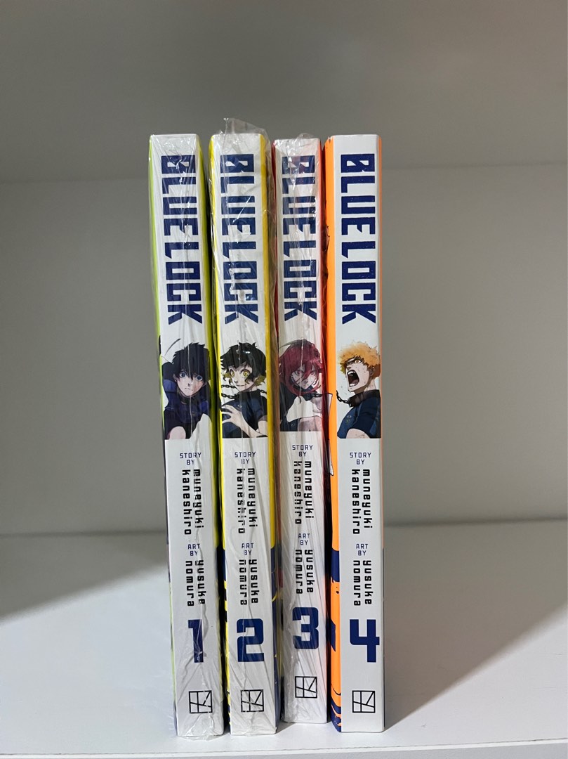 Blue Lock Volume 1-4, Hobbies & Toys, Books & Magazines, Comics & Manga ...