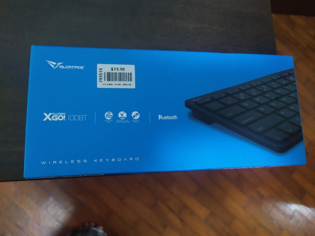 Bluetooth Keyboard - Alcatroz Xplorer Go 100BT, Computers & Tech, Parts ...