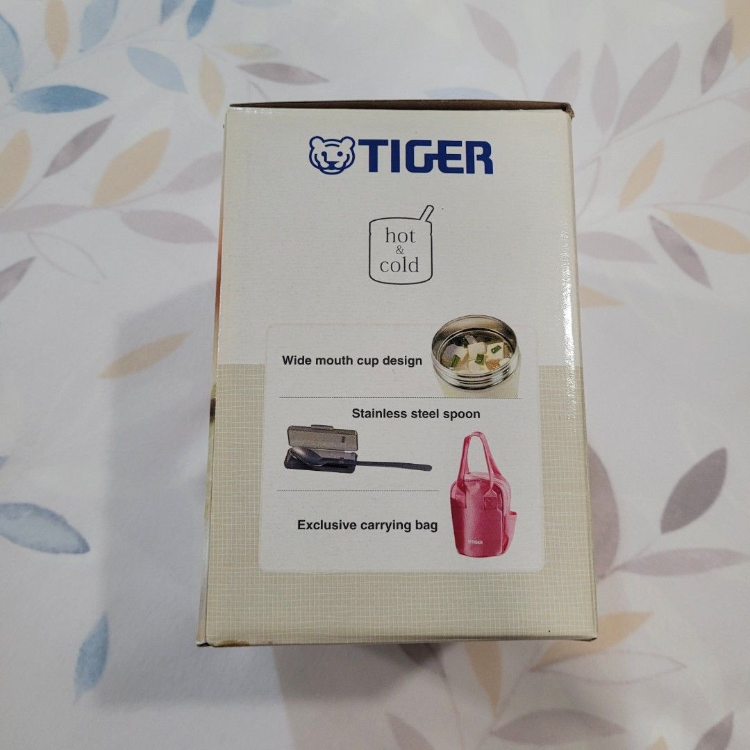 BNIP Tiger Japan 500ml Stainless Steel Food Jar Container Tingkat - MCJ ...