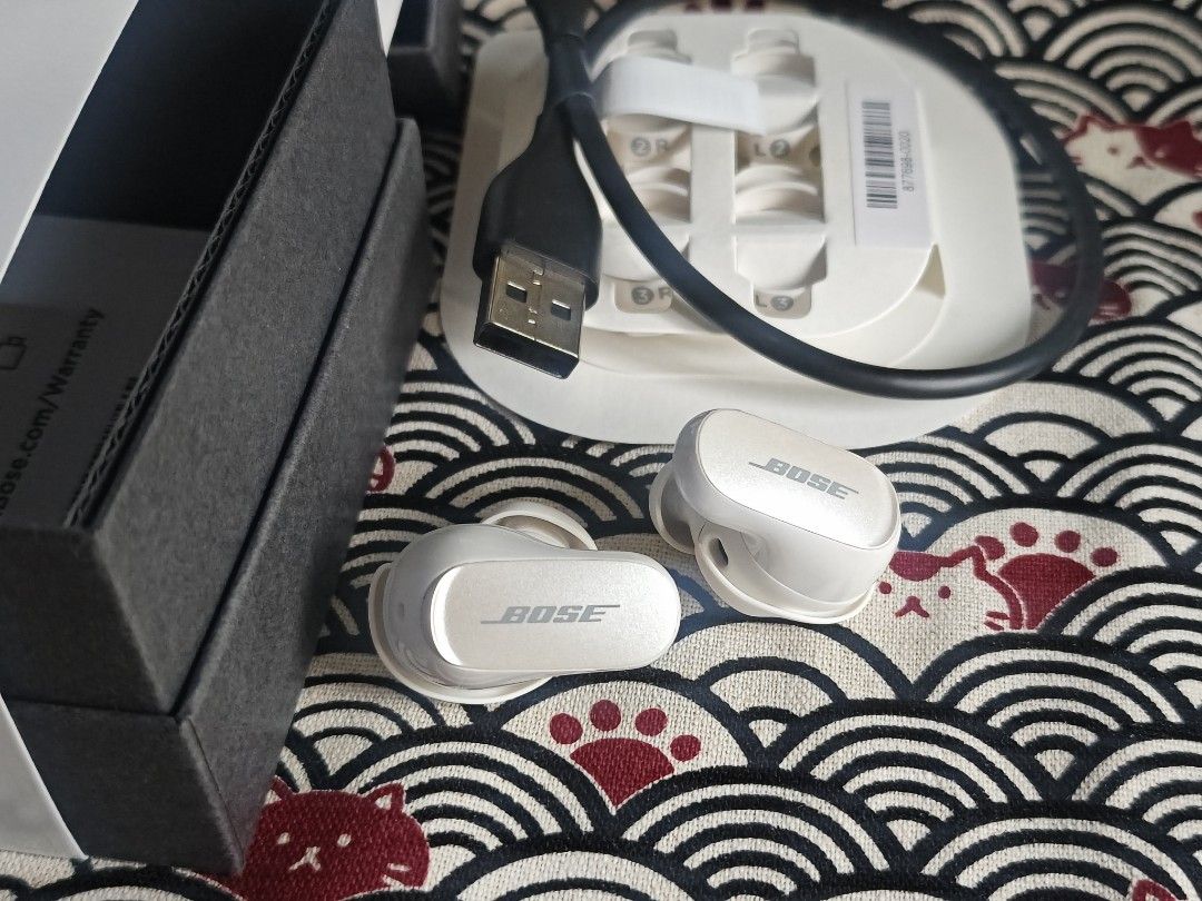Bose QC Earbuds II Sandstone - Local Set, Audio, Earphones on Carousell