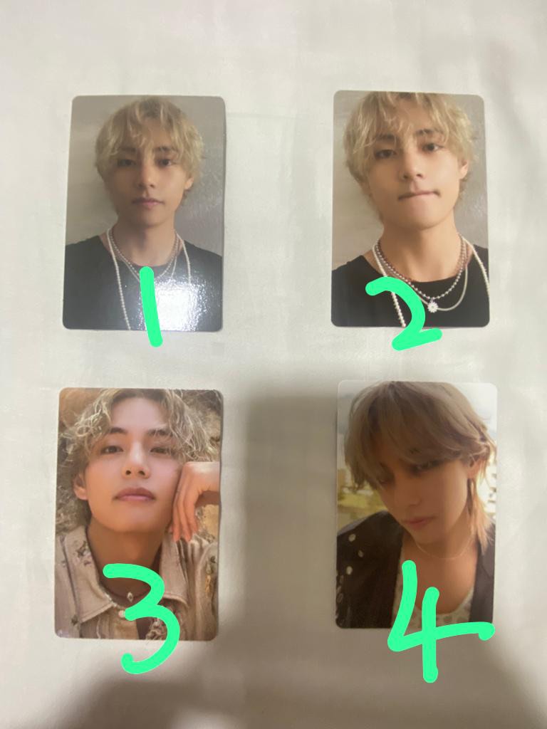 BTS V Photocard Layover, Hobbies & Toys, Memorabilia & Collectibles, K ...