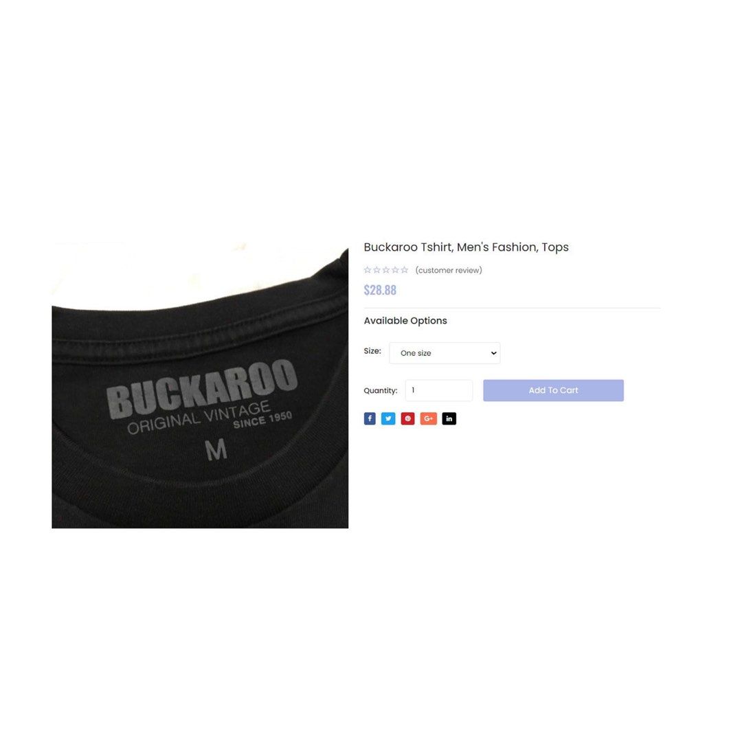 Buckaroo Movement, Men's Fashion, Tops & Sets, Tshirts & Polo Shirts on ...