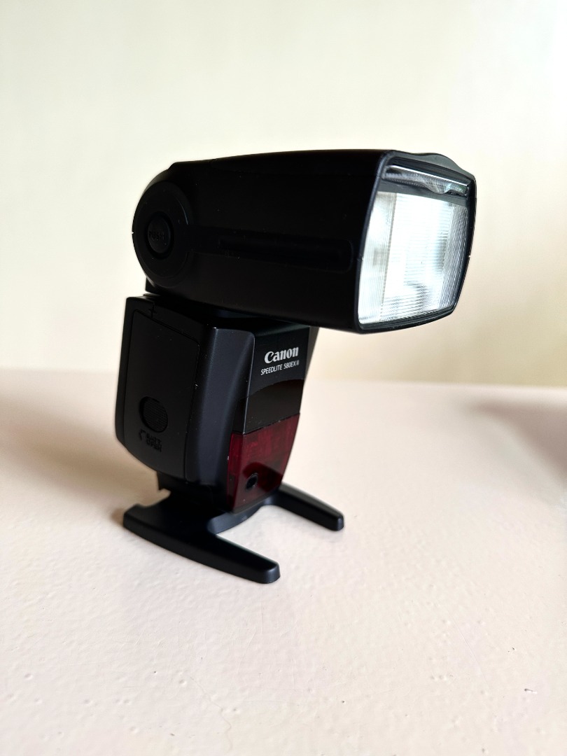 Canon Flash 580 EXII plus Extension Cord, Bag, Stand and Diffuser ...