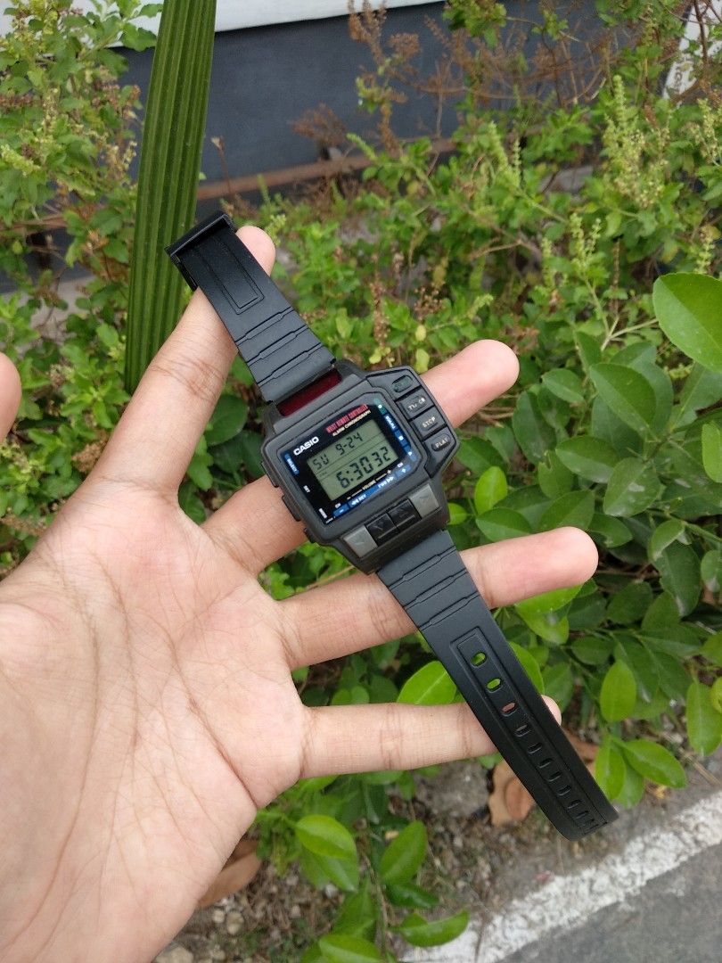 CASIO CMD 10 REMOTE CONTROLLER 1992 JAPAN RARE LIKE GUNDAM, Fesyen Pria, Jam Tangan di Carousell