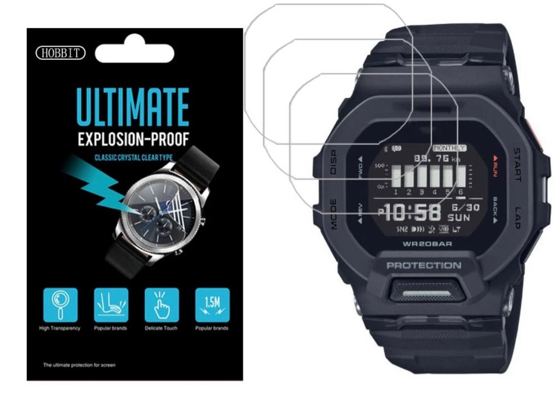 Casio G-Shock Clear Nano Explosion Proof Film, Men's Fashion, Watches ...