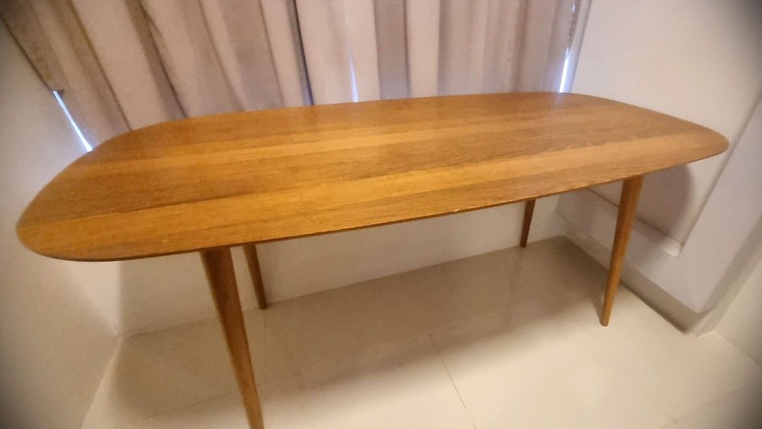 Castlery 8 seater wooden dining table, Furniture & Home Living ...