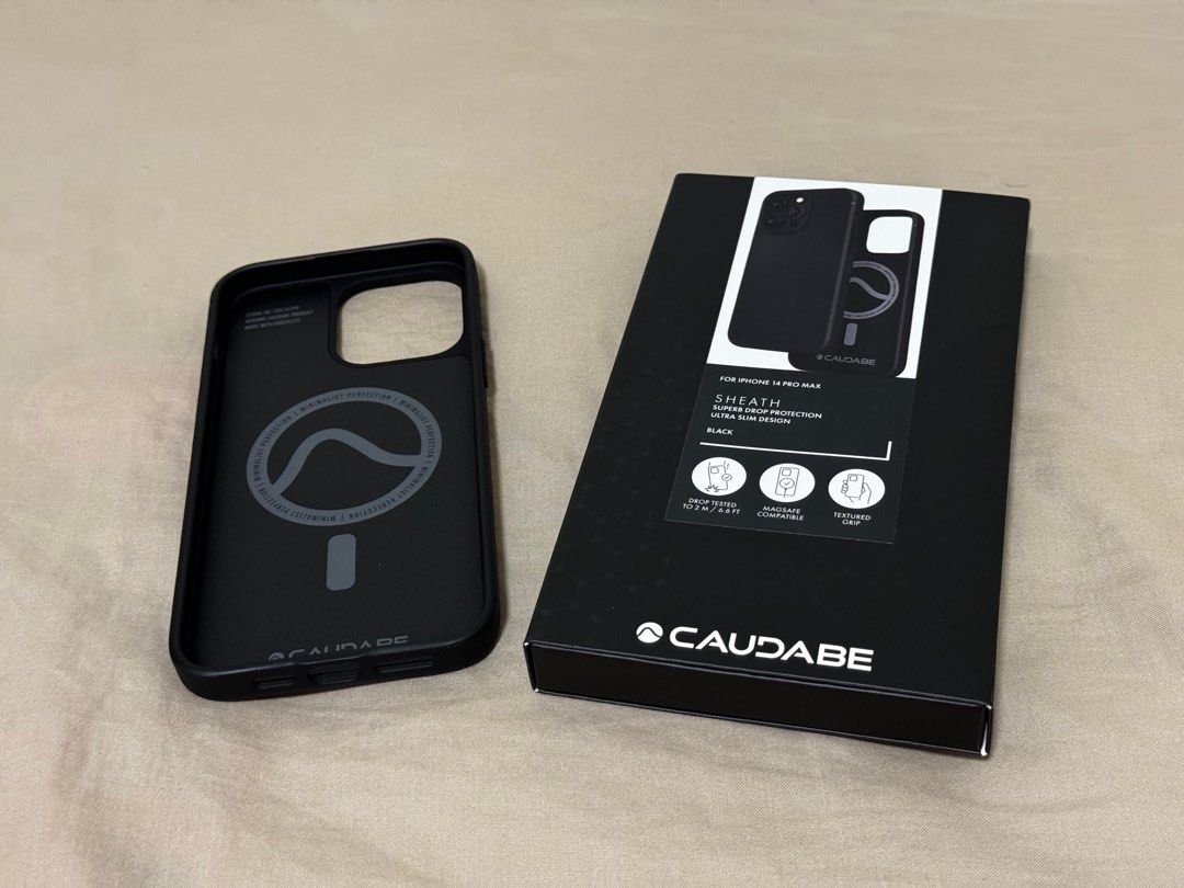 Caudabe Sheath (Black) for iPhone 14 Pro Max, Mobile Phones & Gadgets ...