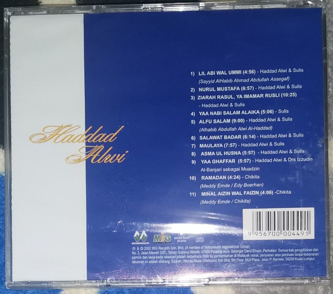 CD Haddad Alwi - Ummi 2, Hobbies & Toys, Music & Media, CDs & DVDs on Carousell