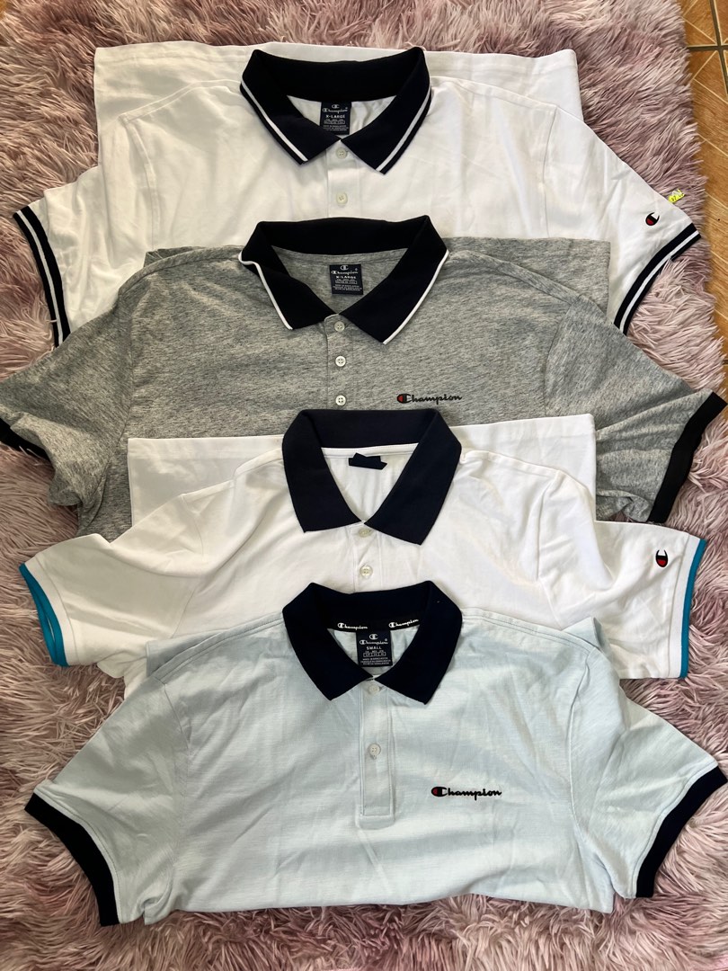 champion polo shirts for men, Men's Fashion, Tops & Sets, Tshirts ...