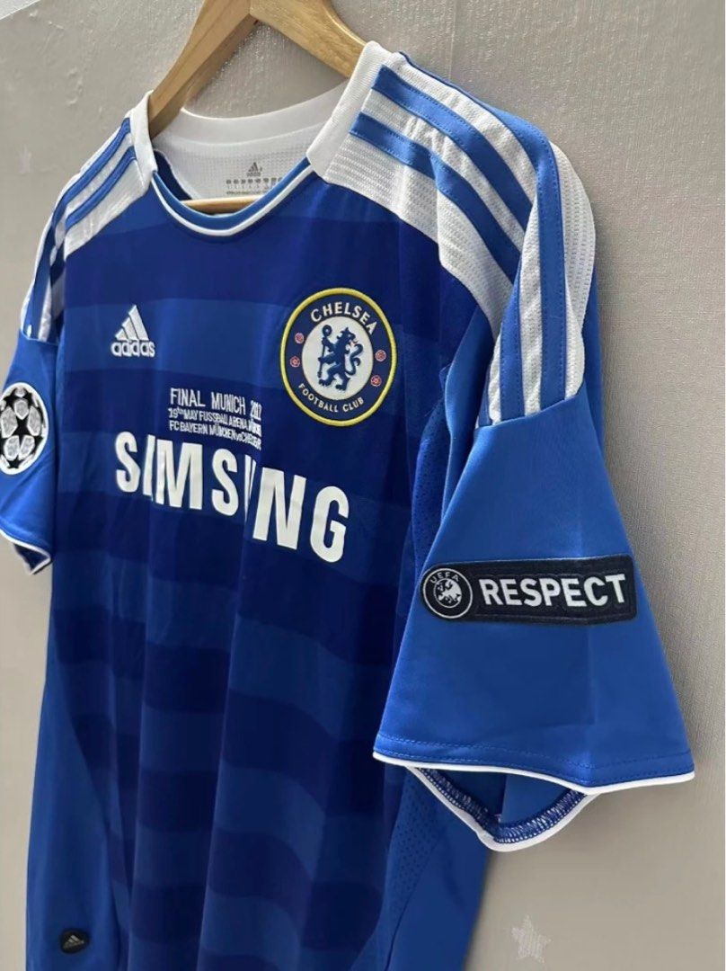 Chelsea 11/12 home jersey, Men's Fashion, Activewear on Carousell