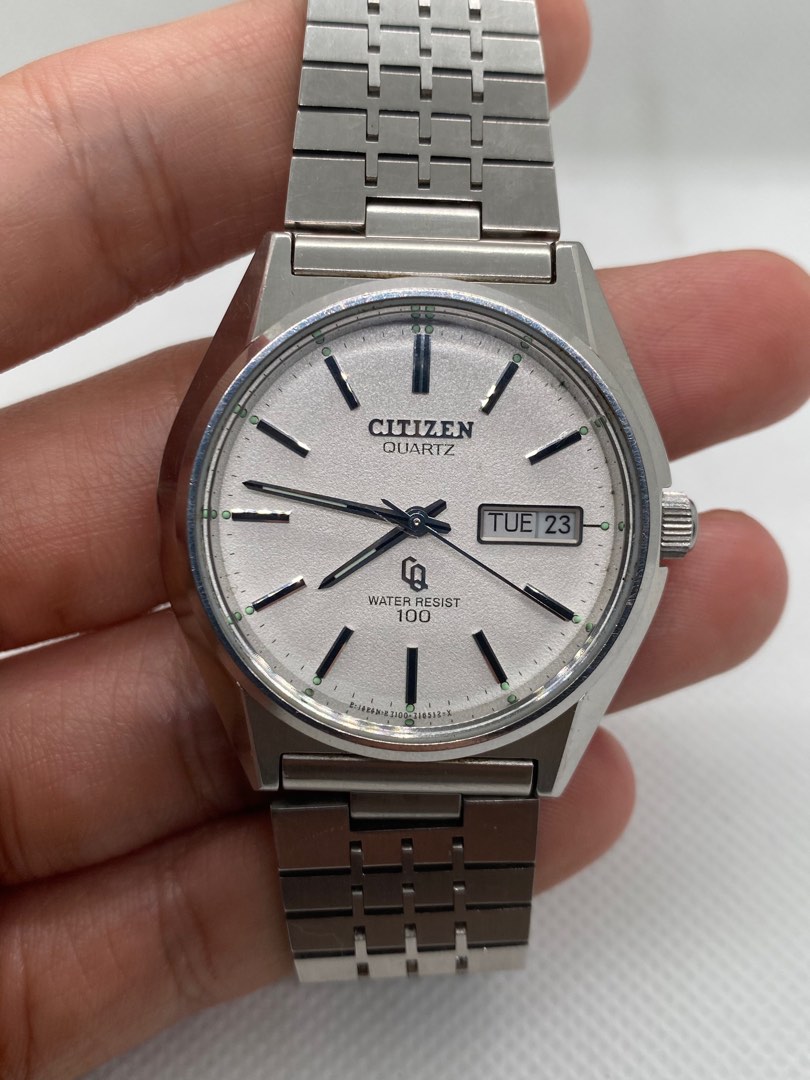 Citizen Quartz egg shell 1980s, Men's Fashion, Watches & Accessories, Watches on Carousell